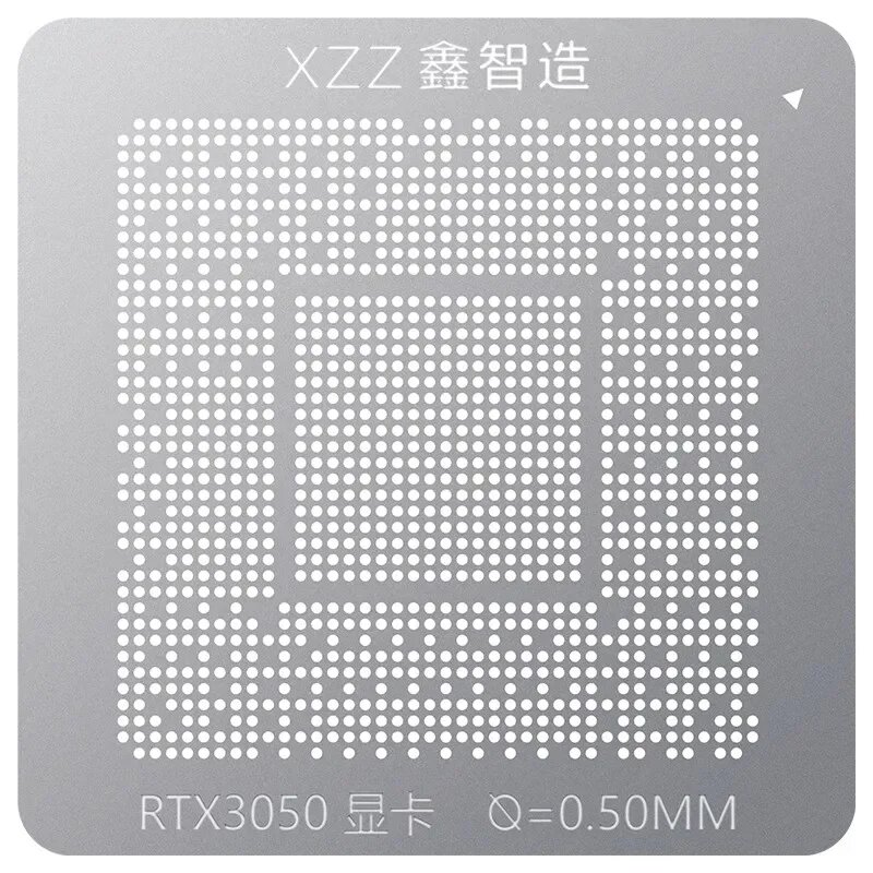 Трафарет реболлинга RTX3050, Q=0.50MM