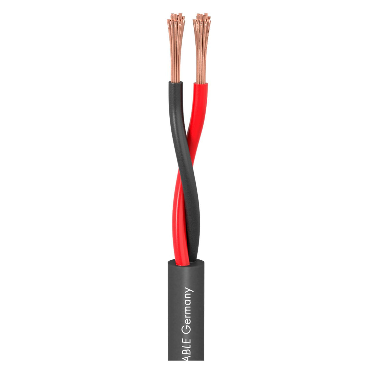 Акустический кабель Sommer Cable 415-0051 Meridian Mobile SP215 Black 100.0m, катушка