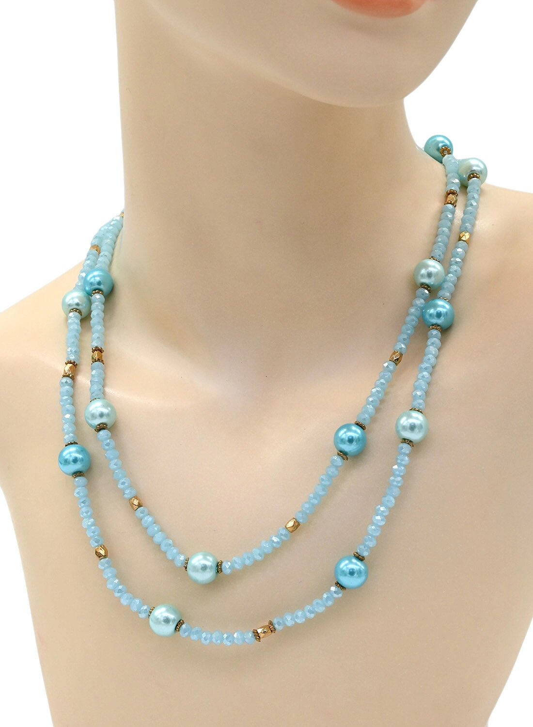 Бусы, циркон