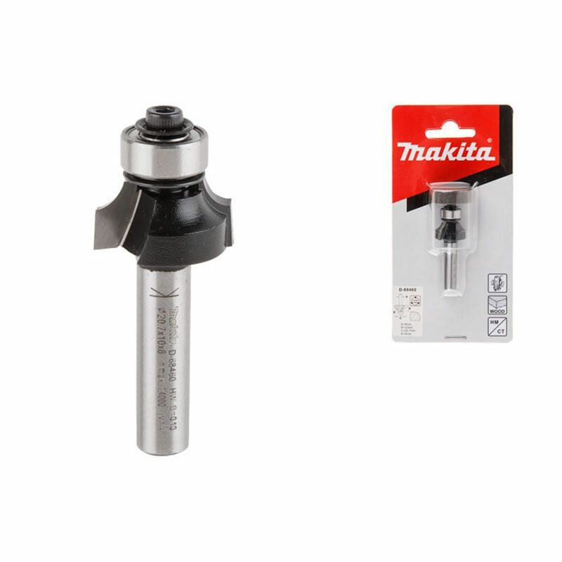 Кромочная калевочная фреза 4R, 20.7х10, S8, 2T Makita D-68460
