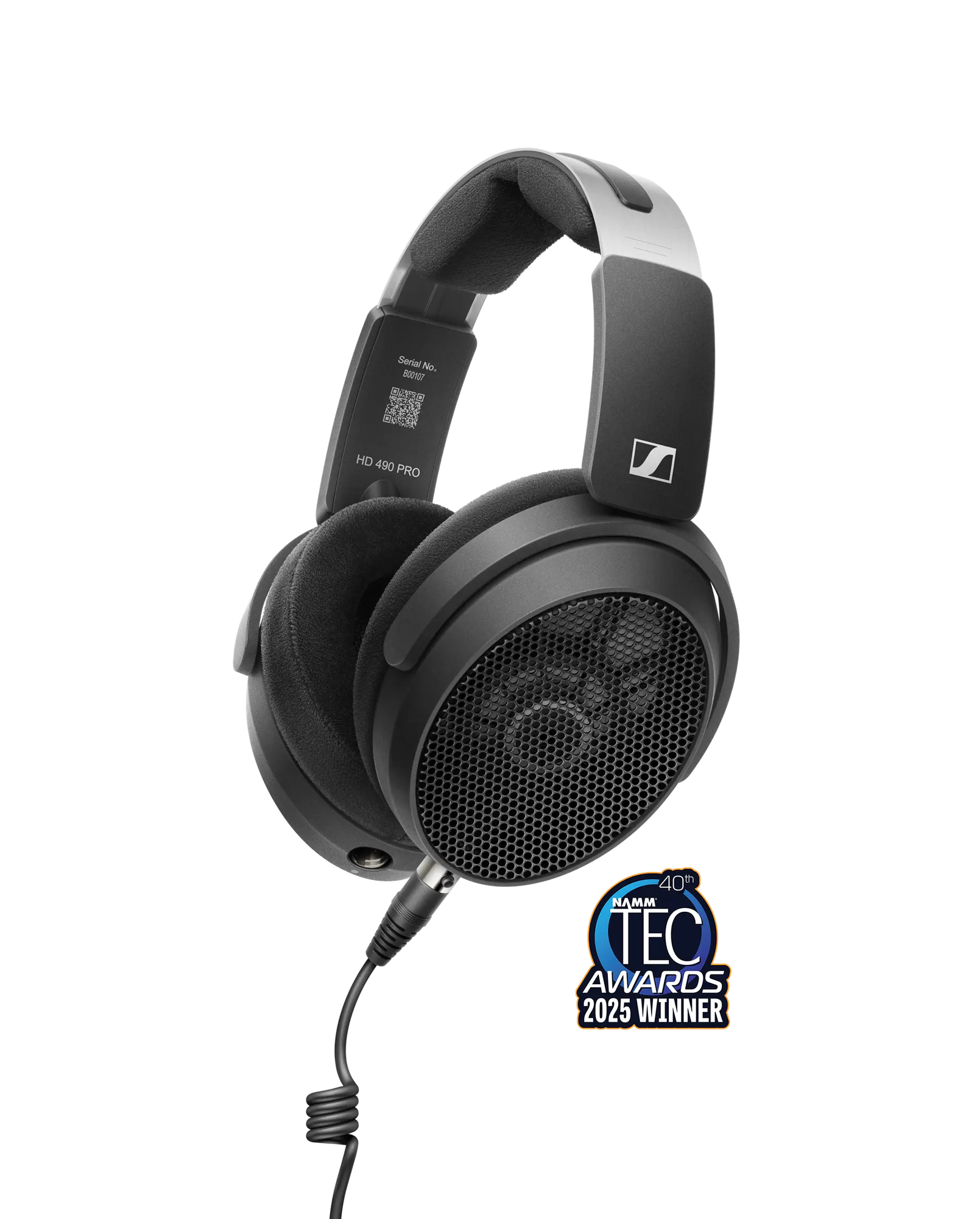 Наушники Sennheiser HD 490 PRO, проводные 1,8м, открытого типа, 5-36000Гц — фото 1