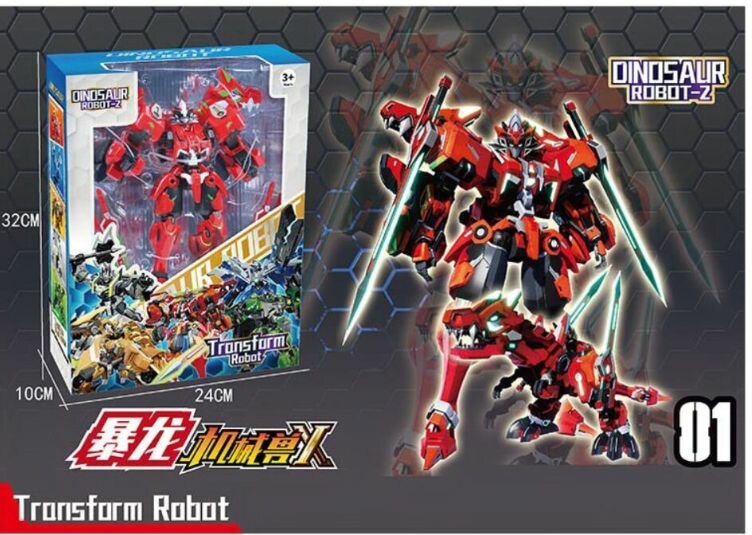 Трансформер робот-динозавр Тиранозавр 6688-26