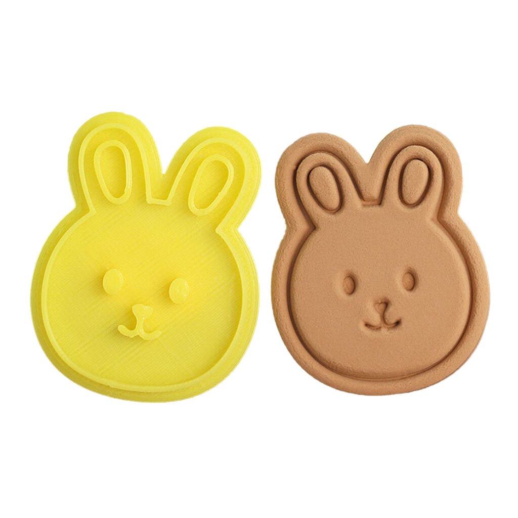 Фортеры печенья мультфильм милый кролик бисквит -резак