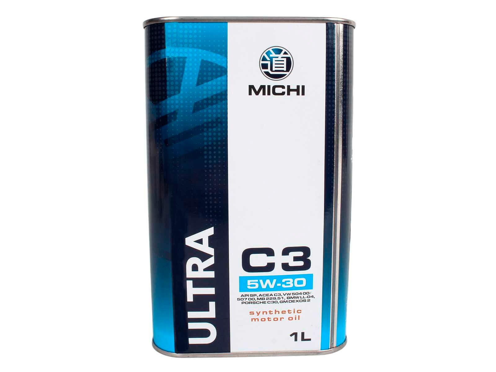 Масло моторное MICHI ULTRA 5W30 C3 1л