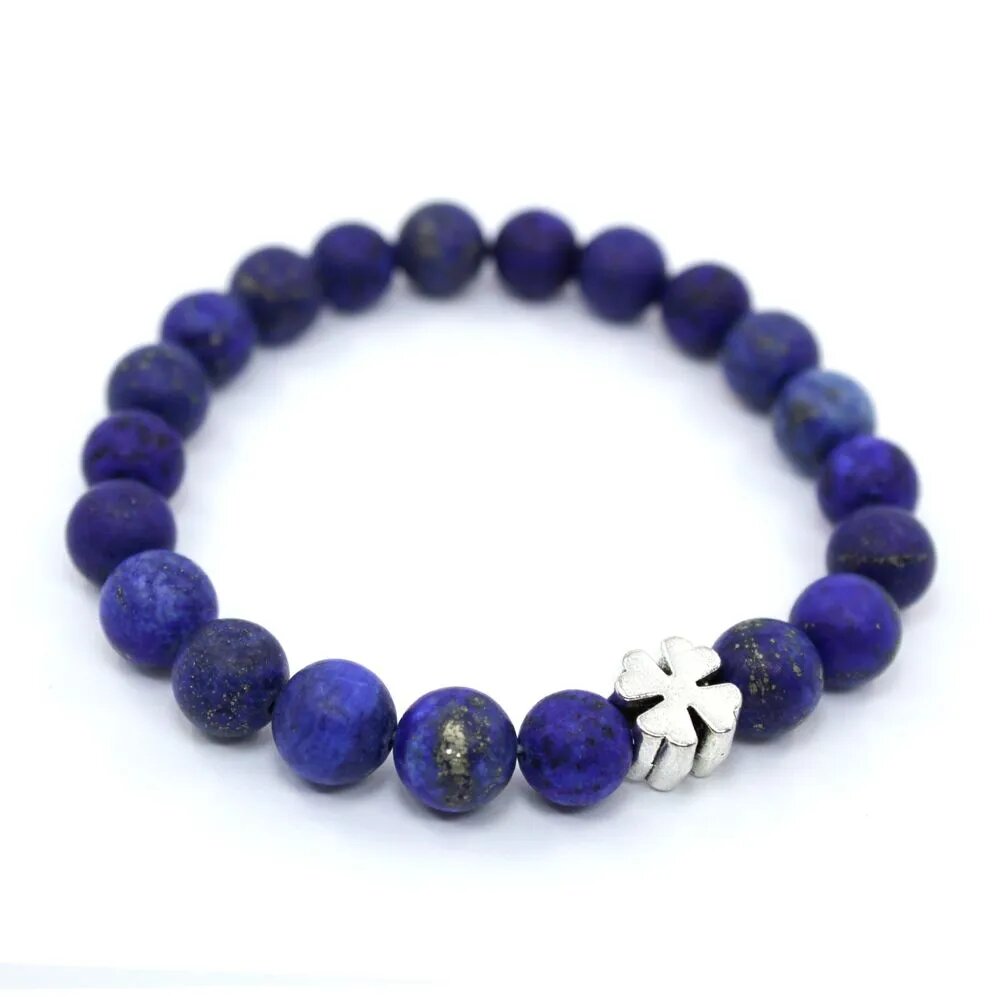Браслет-нить, лазурит