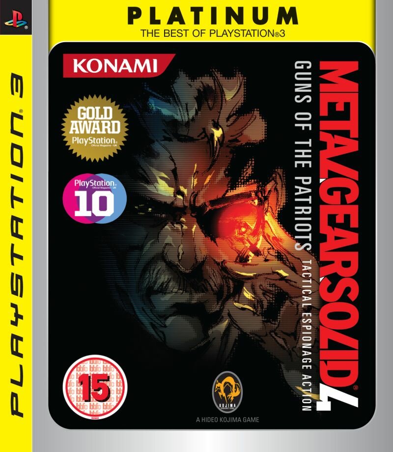 Уценка! Игра для PS3 Медиа Metal Gear Solid 4 Platinum