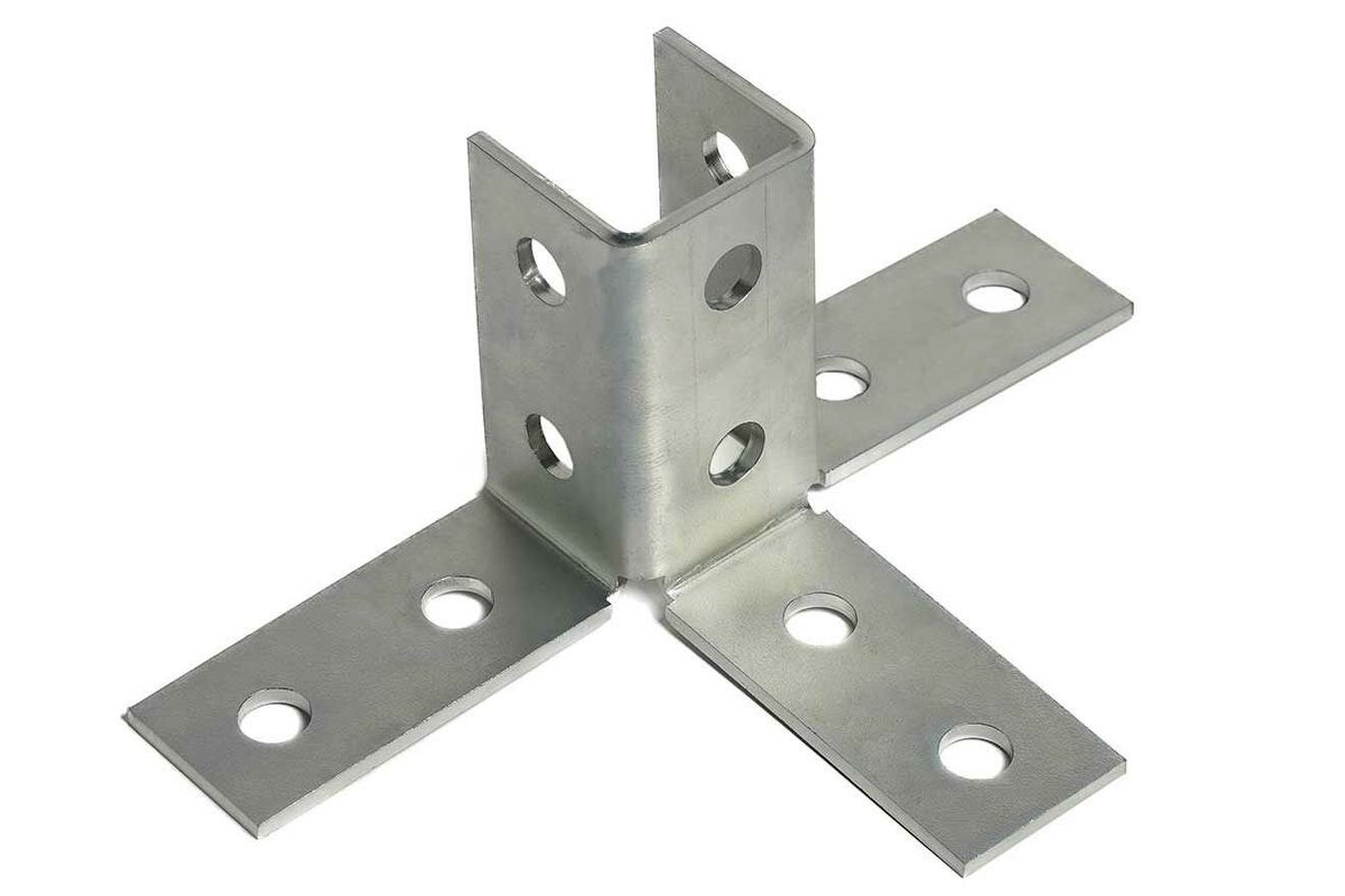 Узел соединительный HILST, с перемычкой, 230х42х94х4 мм, 1 шт.