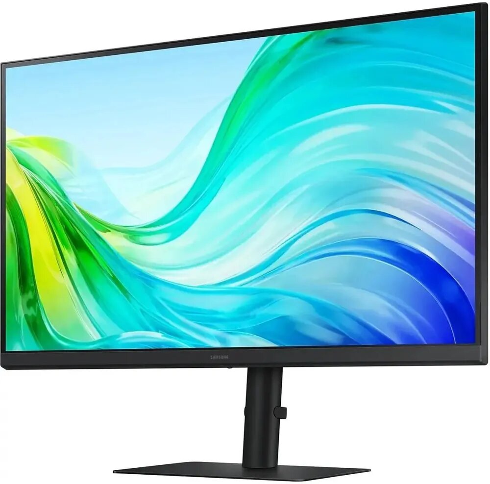 Монитор Samsung 27 ViewFinity S6 S27D604UAIXCI черный IPS LED 5ms 16:9 HDMI матовая HAS Piv 1000:1 3