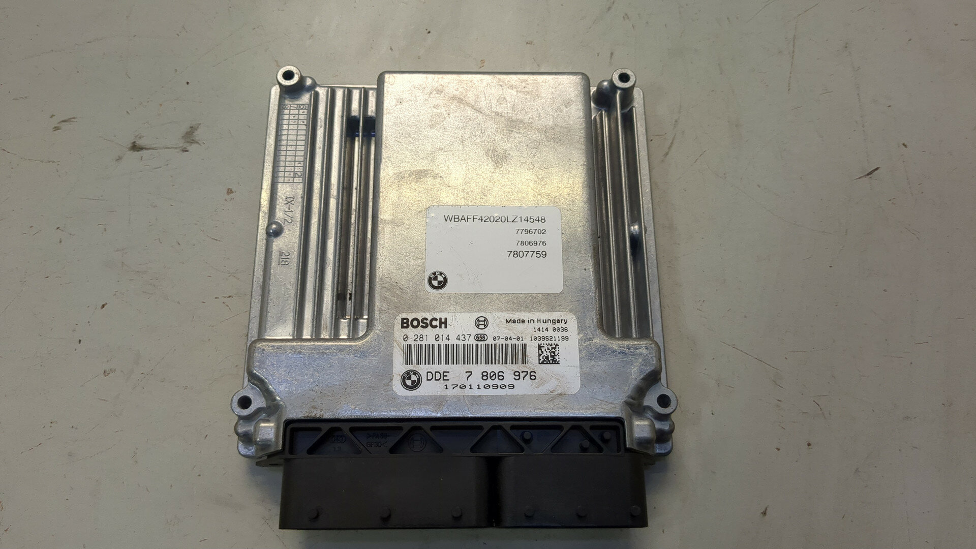 Блок управления двигателем BMW X5 E70 Б/У