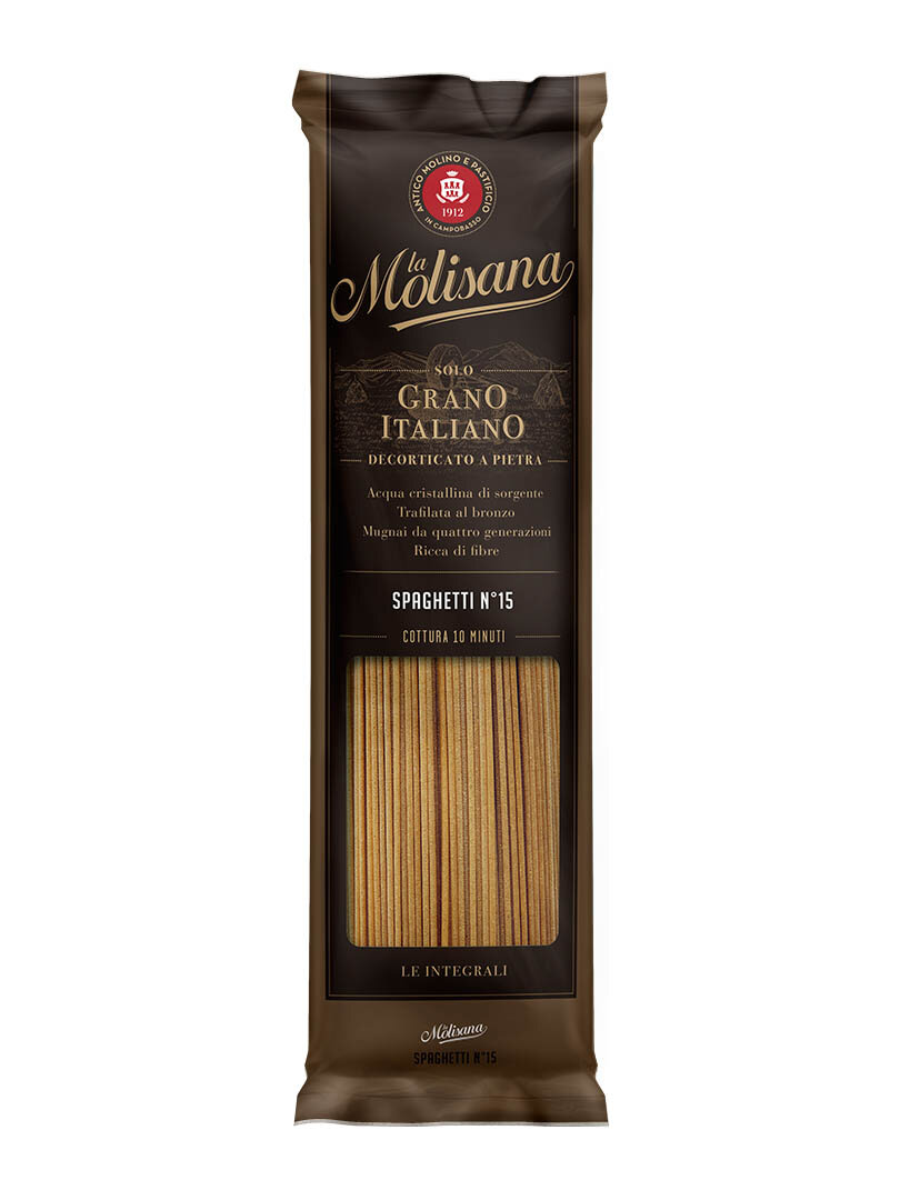 Макароны La Molisana Spaghetti Integrali цельнозерновые спагетти, 500 г