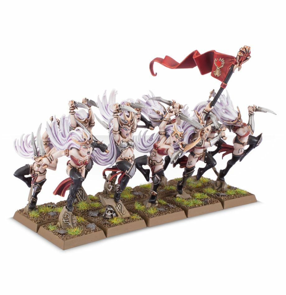 Warhammer Age of Sigmar Миниатюра Witch Elves