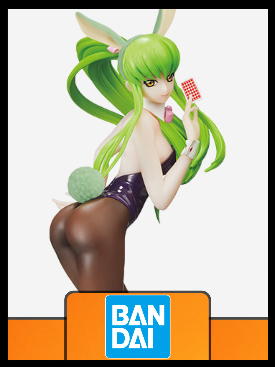 Оригинальная фигурка C.C. от Bandai Spirits из аниме Code Geass / C. C. «Код Гиас: Восставший Лелуш» 22 см