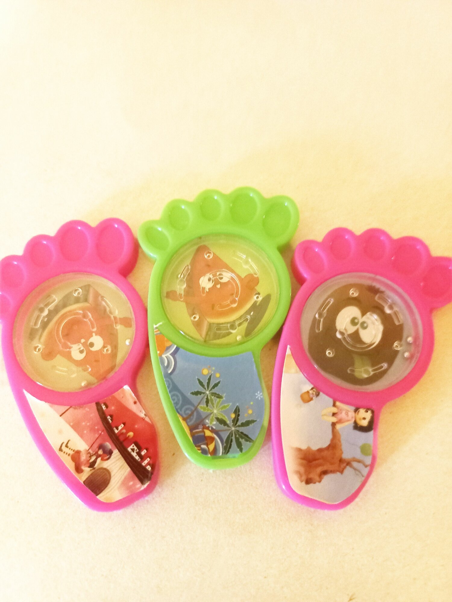 Головоломка-лабиринт "Лапки", 3шт.