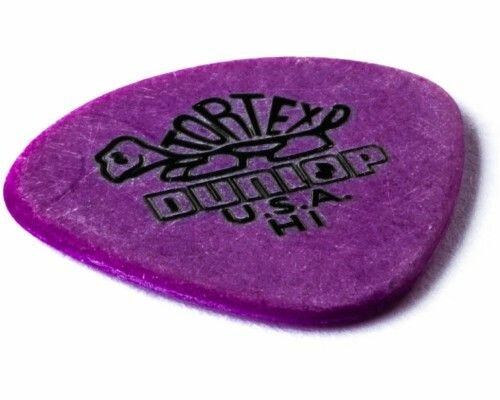 DUNLOP 472RH1 Tortex Jazz I Round Purple упаковка фиолетовых медиаторов