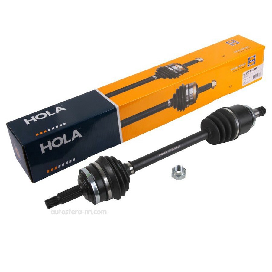 HOLA CV51008 Привод в сборе левый LADA 2108-2115 HOLA CV51-008
