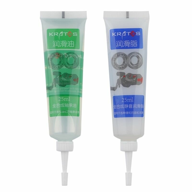 Набор инструментов для смазочного масла рыболовной катушки, набор ремонта колес обслуживания подшипников смазки