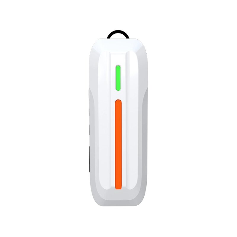 Беспроводной наушник-закрепка мини-радиостанция с Bluetooth, компактный дизайн для салонов красоты, белый