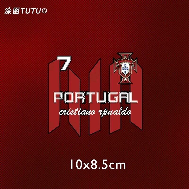 Португалия, национальная сборная Роналду No 7, автомобильные наклейки, памятные наклейки на Кубок мира 2025 года,