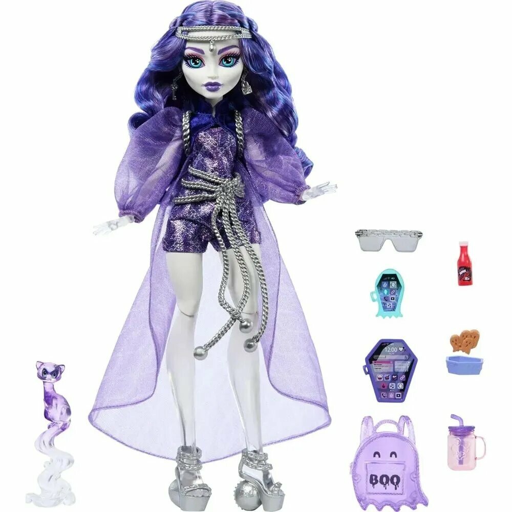 Кукла Monster High поколение 3, Spectra Vondergeist 2024