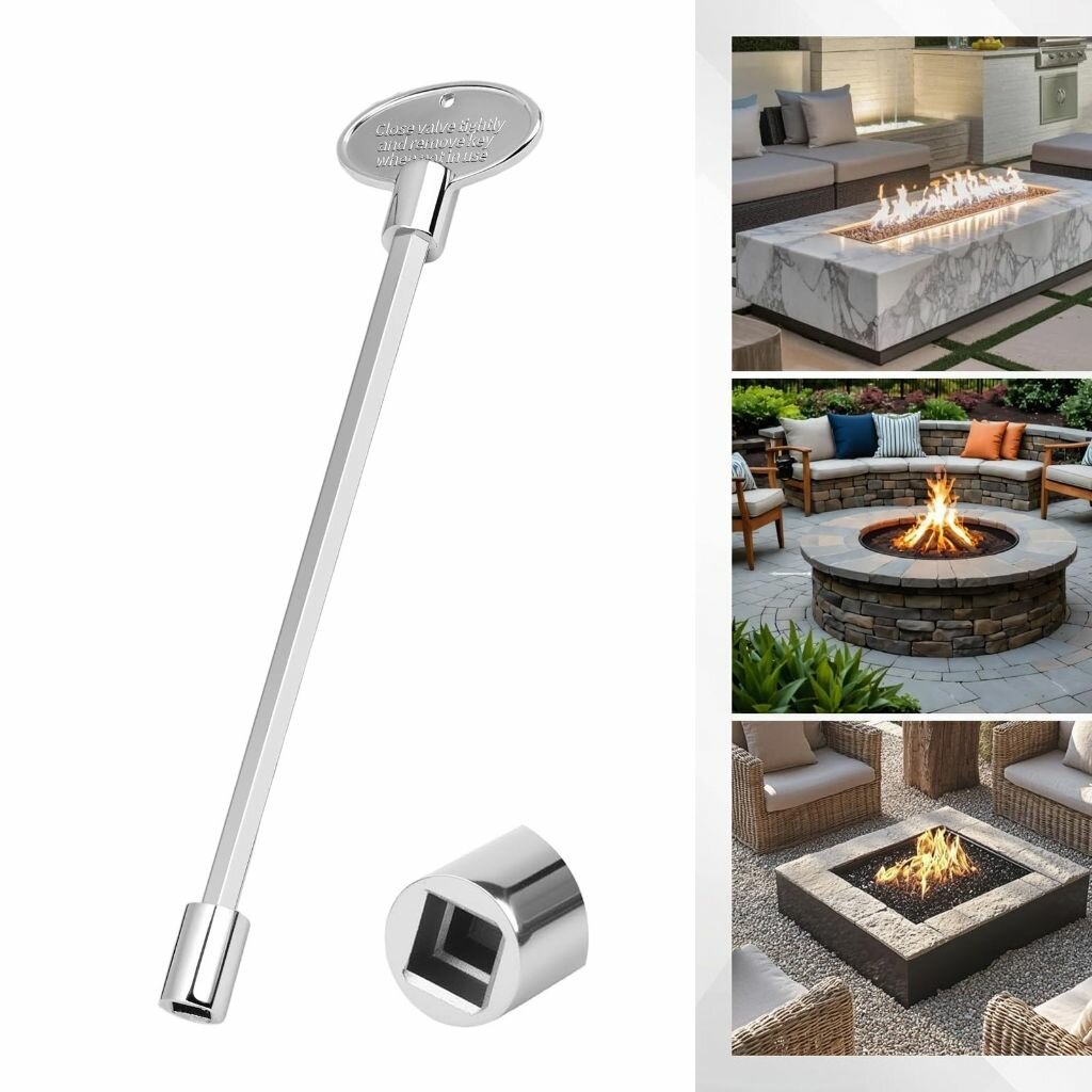 Универсальный ключ газового клапана подходит для 1/4 дюйма