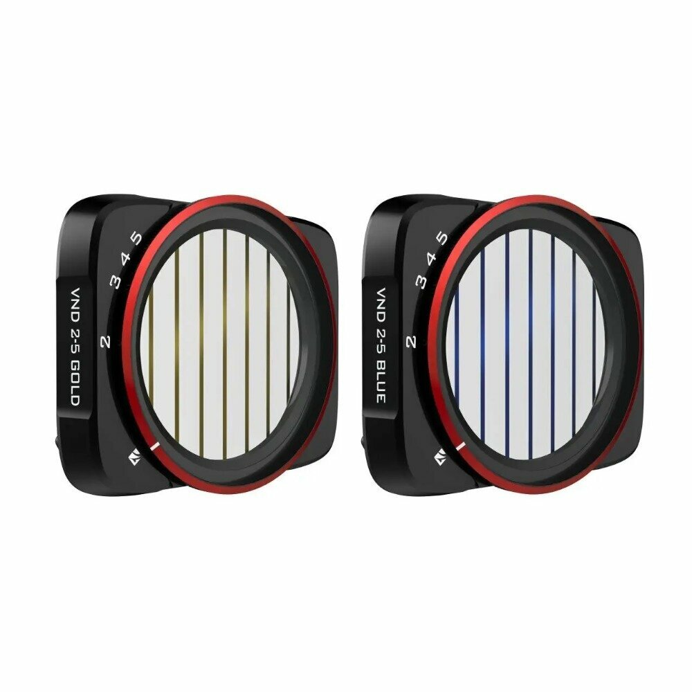 Freewell DJI Air 2S Variable VND 2-5 Blue & Gold Streak Anamorphic Effect Filter Kit Фильтр дронов