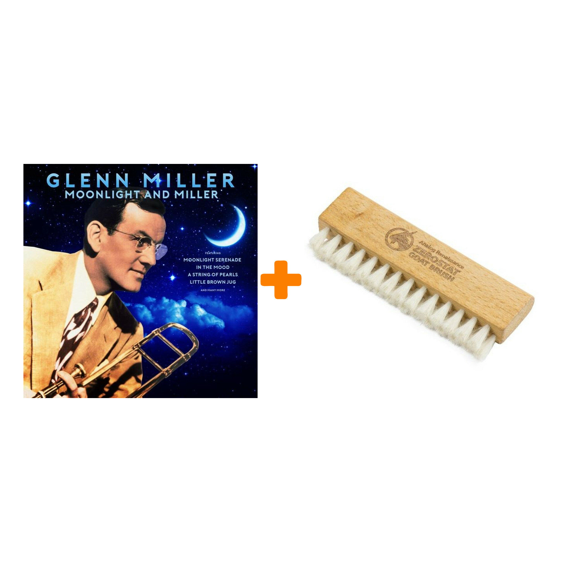 Miller Glenn Moonlight And Miller 2LP + Щетка для ухода за LP из козьей шерсти