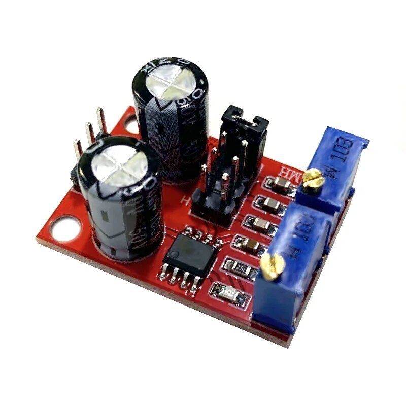 NE555 частота импульсов, регулируемый цикл, генератор прямоугольных сигналов, привод шагового двигателя