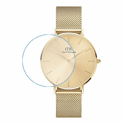 Скрин Мобайл защитный экран для часов Daniel Wellington Watch Petite Unitone 36 Gold из нано стекло 9H
