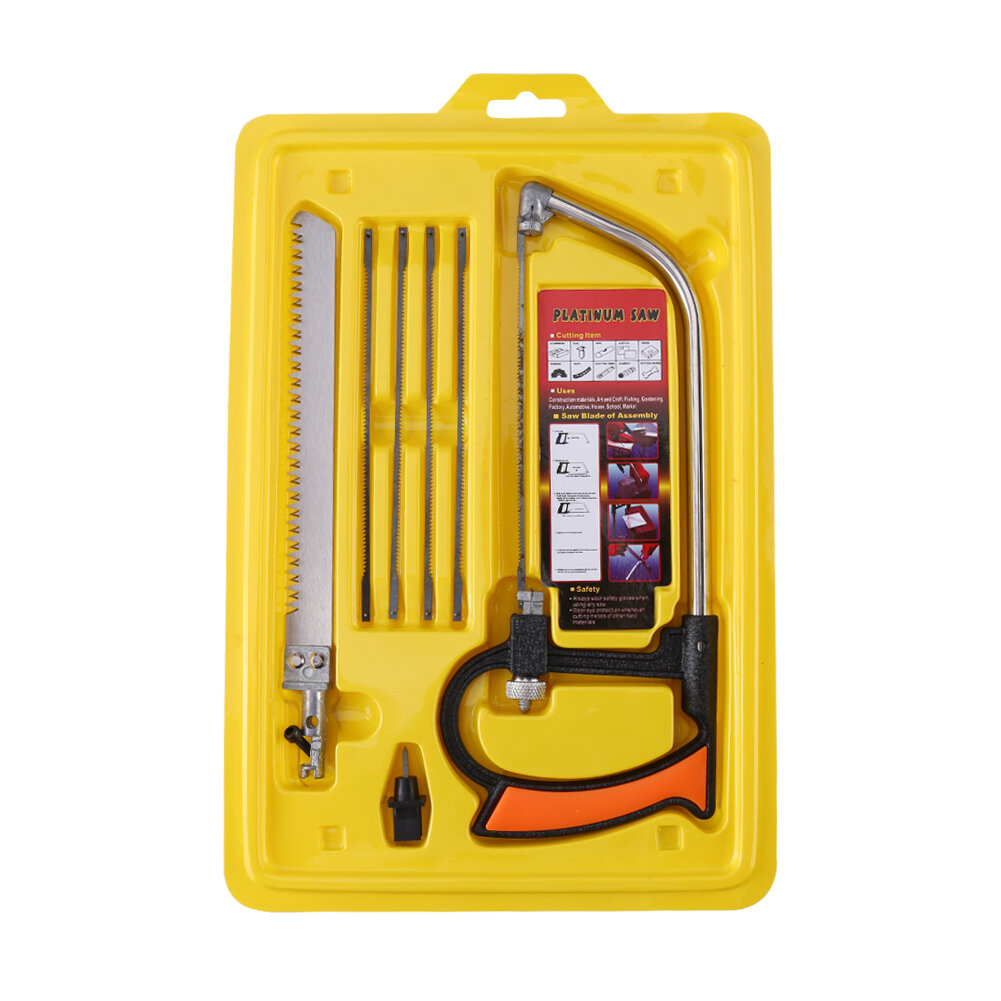 Многофункциональная бытовая ручная ножовка по дереву, набор пил для резки дерева, алюминия/стекла