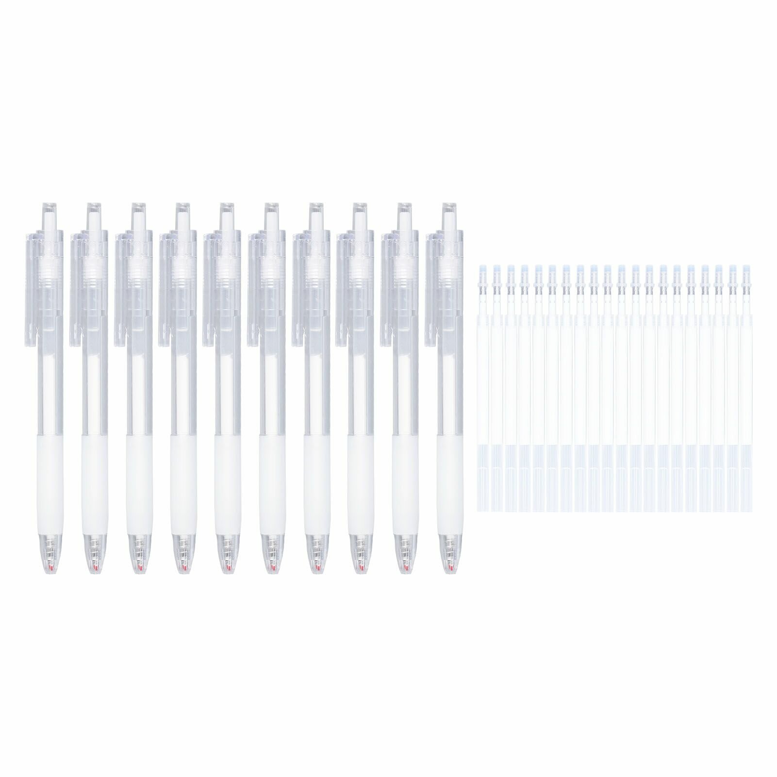 10 шт. клеевые ручки 18S быстросохнущие белые липкие клеевые ручки с 20 сменными стержнями для скрапбукинга своими руками