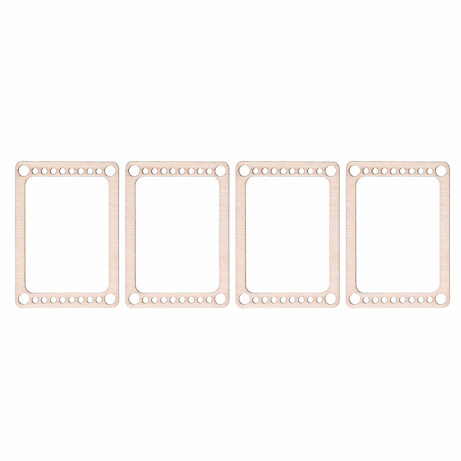 4 шт, комплект ткацких станков, деревянная мини-ткацкая рамка, вязальная подвесная рамка для DIY ткачества, развитие интереса