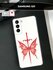Чехол на Samsung Galaxy S21 / Самсунг Галакси S21 с принтом Бабочка и меч 3