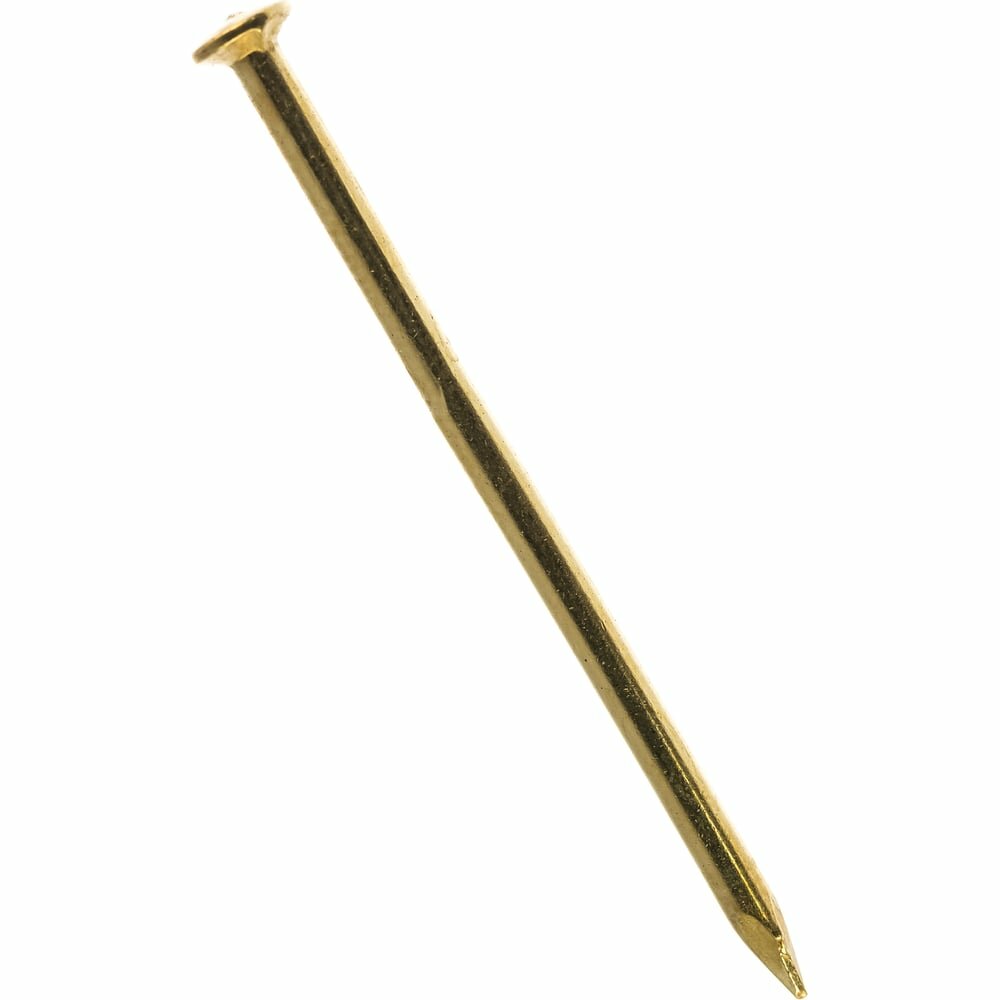 Латунированный стальной закаленный гвоздь европартнер 2х40 25 шт.