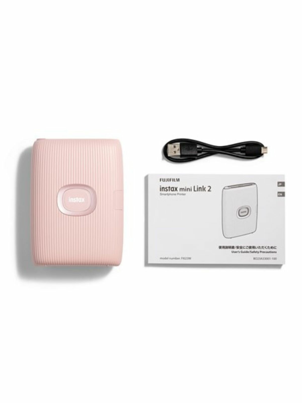 Принтер Моментальной печати Instax Mini Link 2 Pink, розовый — фото 1