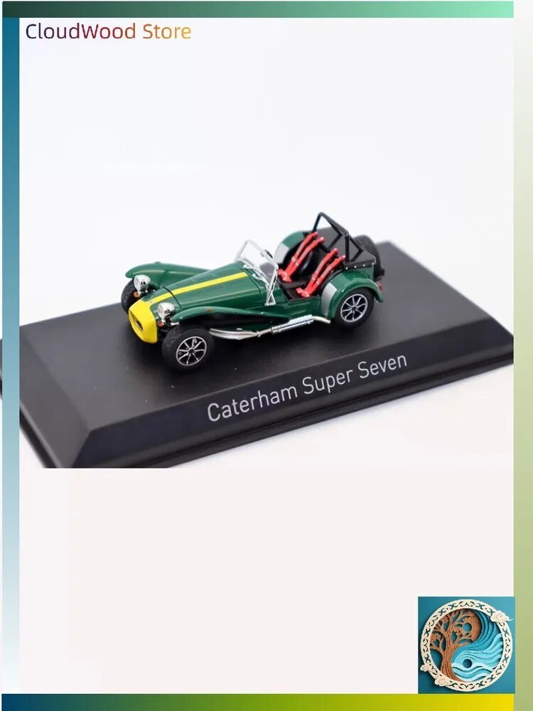 Коллекционная модель легкосплавного автомобиля Norev 1/43 Caterham Super Seven 1979 года выпуска
