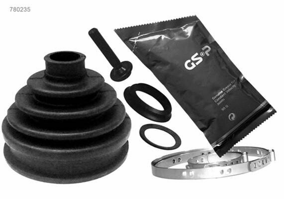 Пыльник шруса GSP 780235 Audi 808C, B4 2.3 91-94, 90 2.3 91-94, A4 1.9Tdi, 2.4 00-04, A6 1.9Tdi, 2.0, 2.4, 2.5Tdi, 2.7T, 2.8, 3.0, 3.7, 4.2 94-05, A8 2.8, 3.7, 4.2 94-02, Bmw