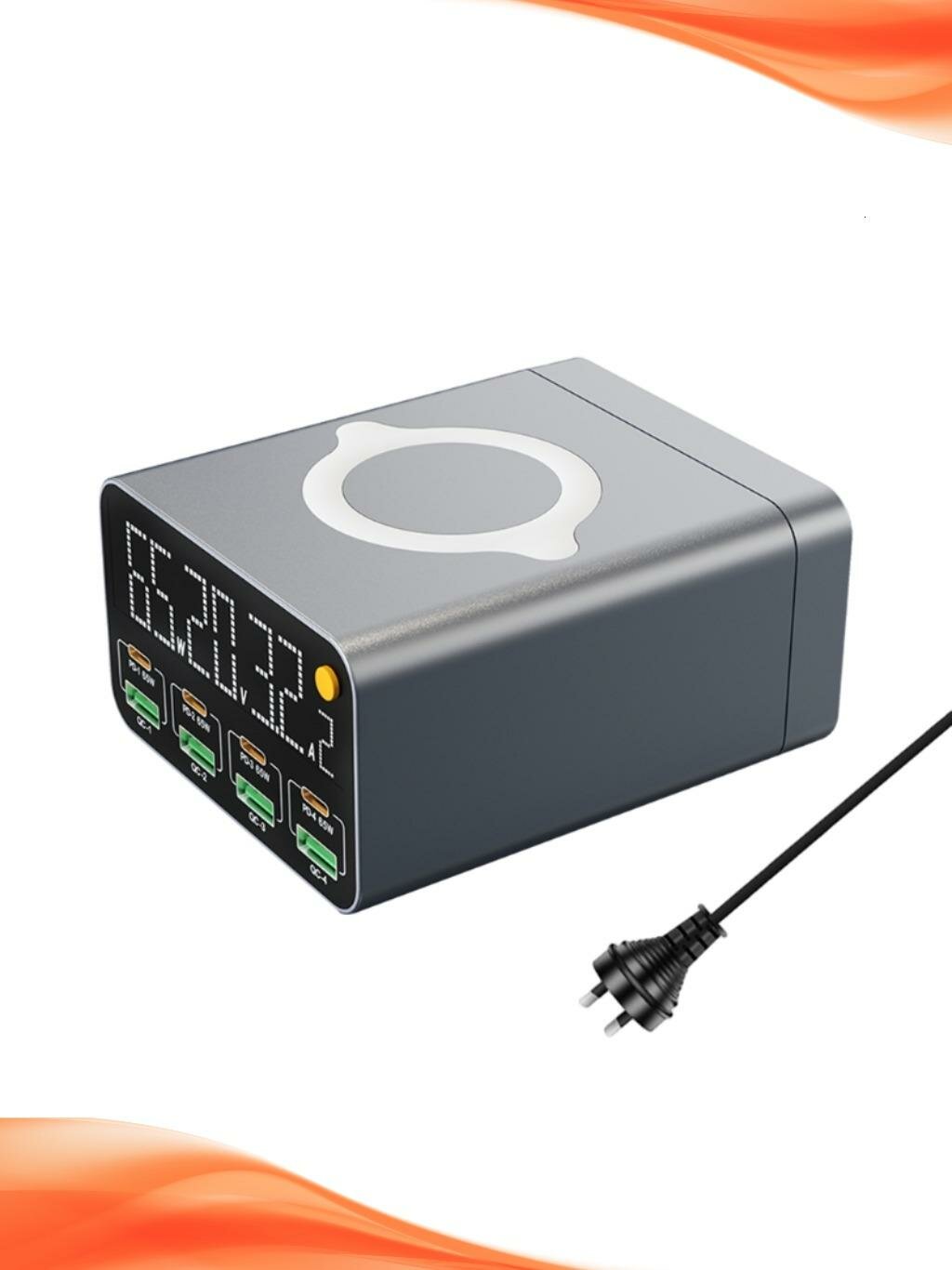 Быстрое зарядное устройство для нескольких устройств, 80 Вт, AU