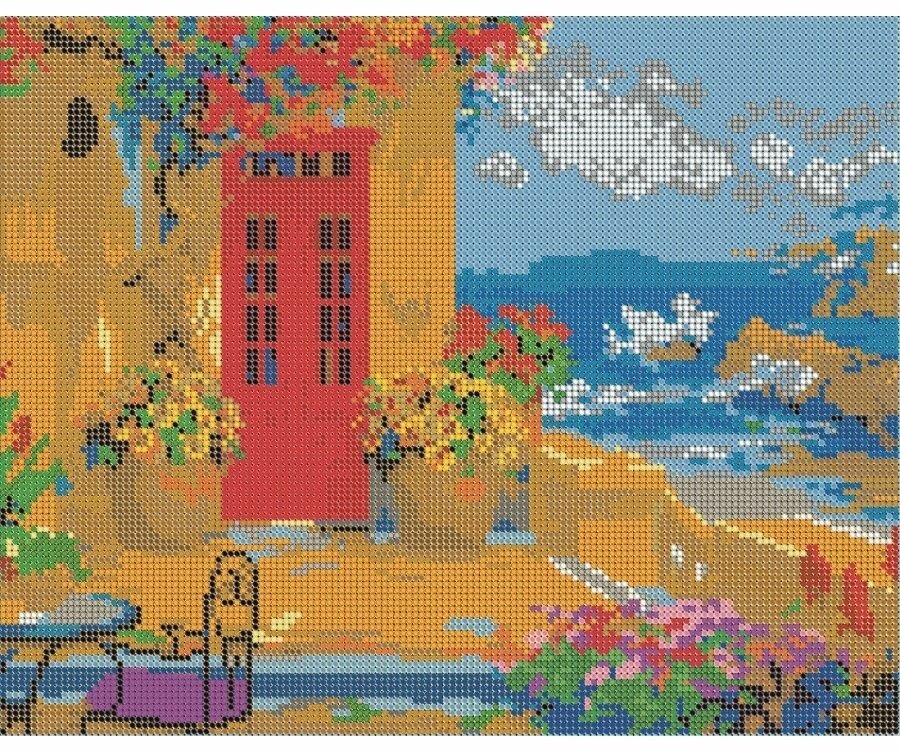 Вышивка бисером наборы картина Рай у моря
