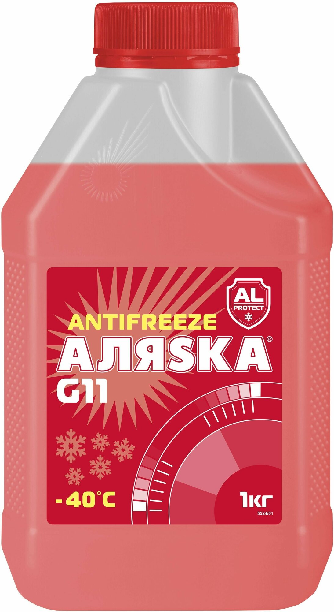 Антифриз Аляsка красный А-40 G11, 1 кг