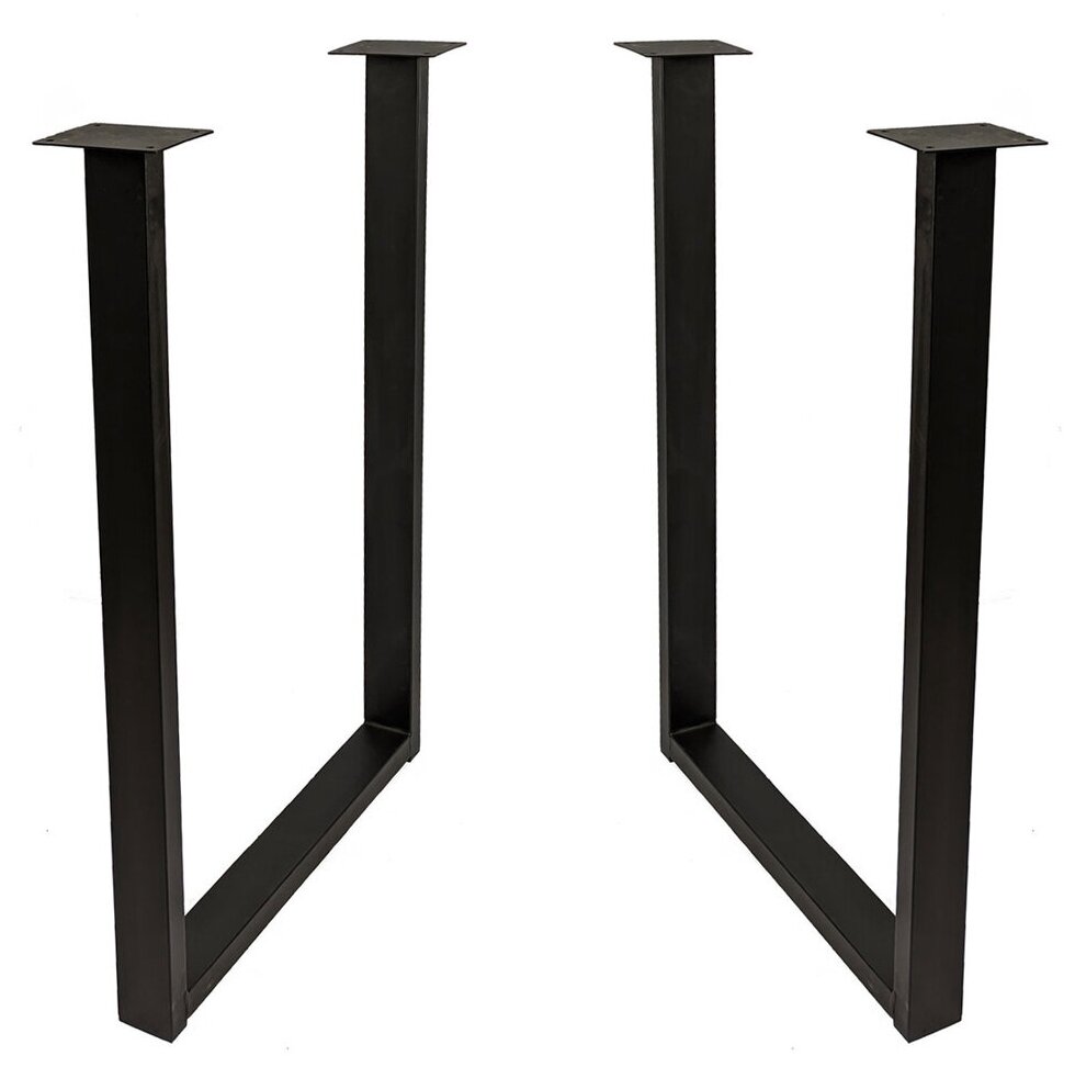 Подстолье, опора, ножка для стола "Лофт П" 71х55 см, 2 шт