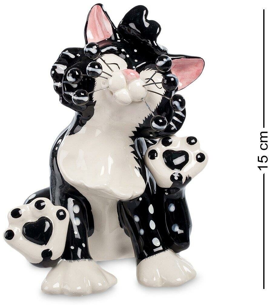 Фигурка Черно-белый котик