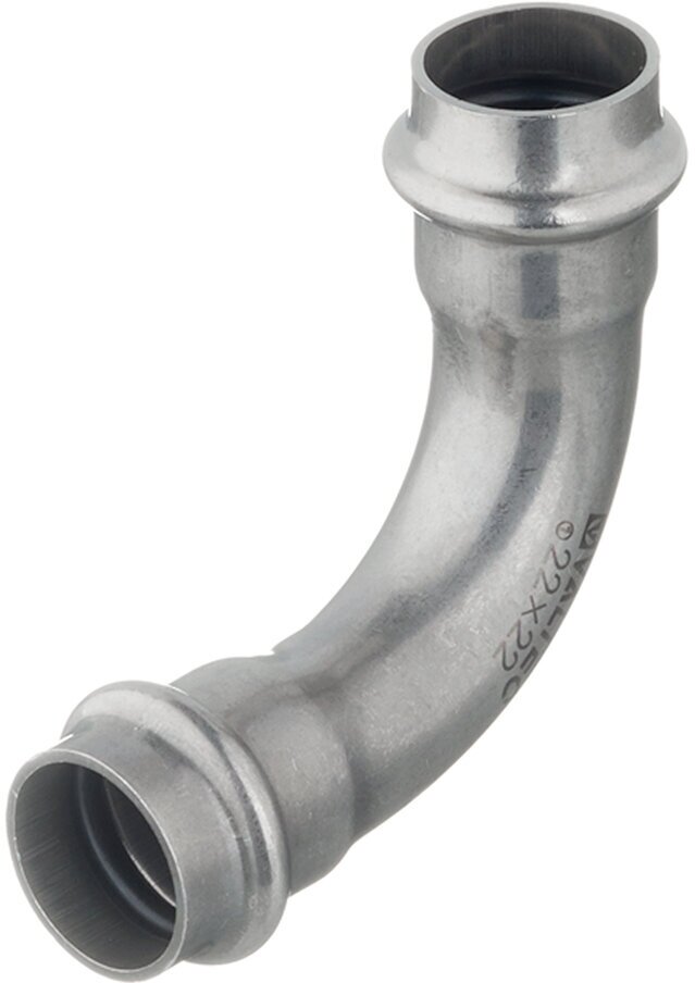 Угол Valtec 90° 22 мм ВВ нержавеющая сталь (VTi.951. I.002222)
