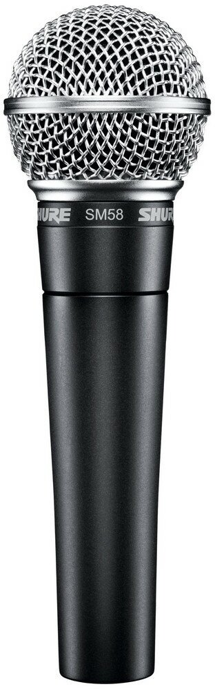 SHURE SM58-LCE динамический кардиоидный вокальный микрофон, 50-15000 Гц, 1,6 мВ/Па