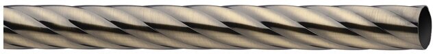 Штанга ARTTEX 20мм 240cм витая золото антик, арт. Н. В. 20.650 2.40