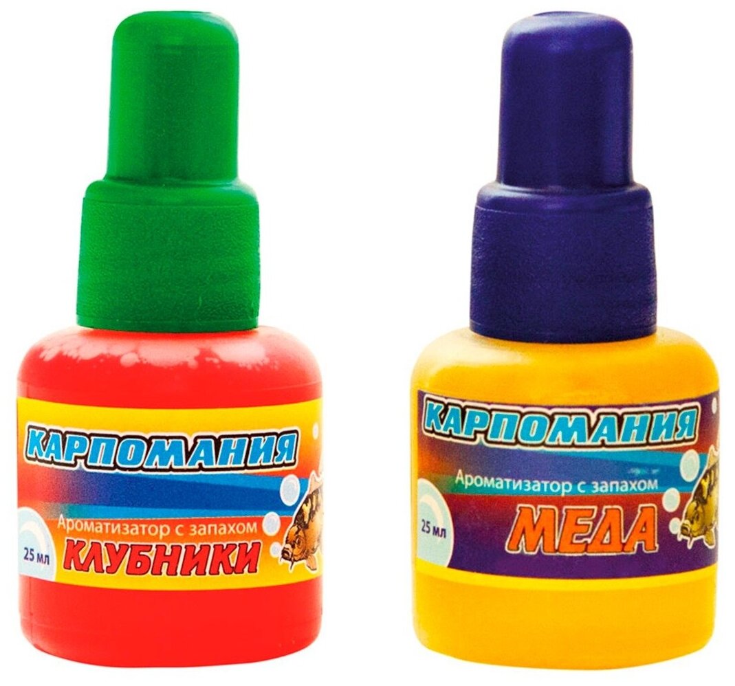Набор 2шт ароматизатор с запахом Клубники, Мёда 25г