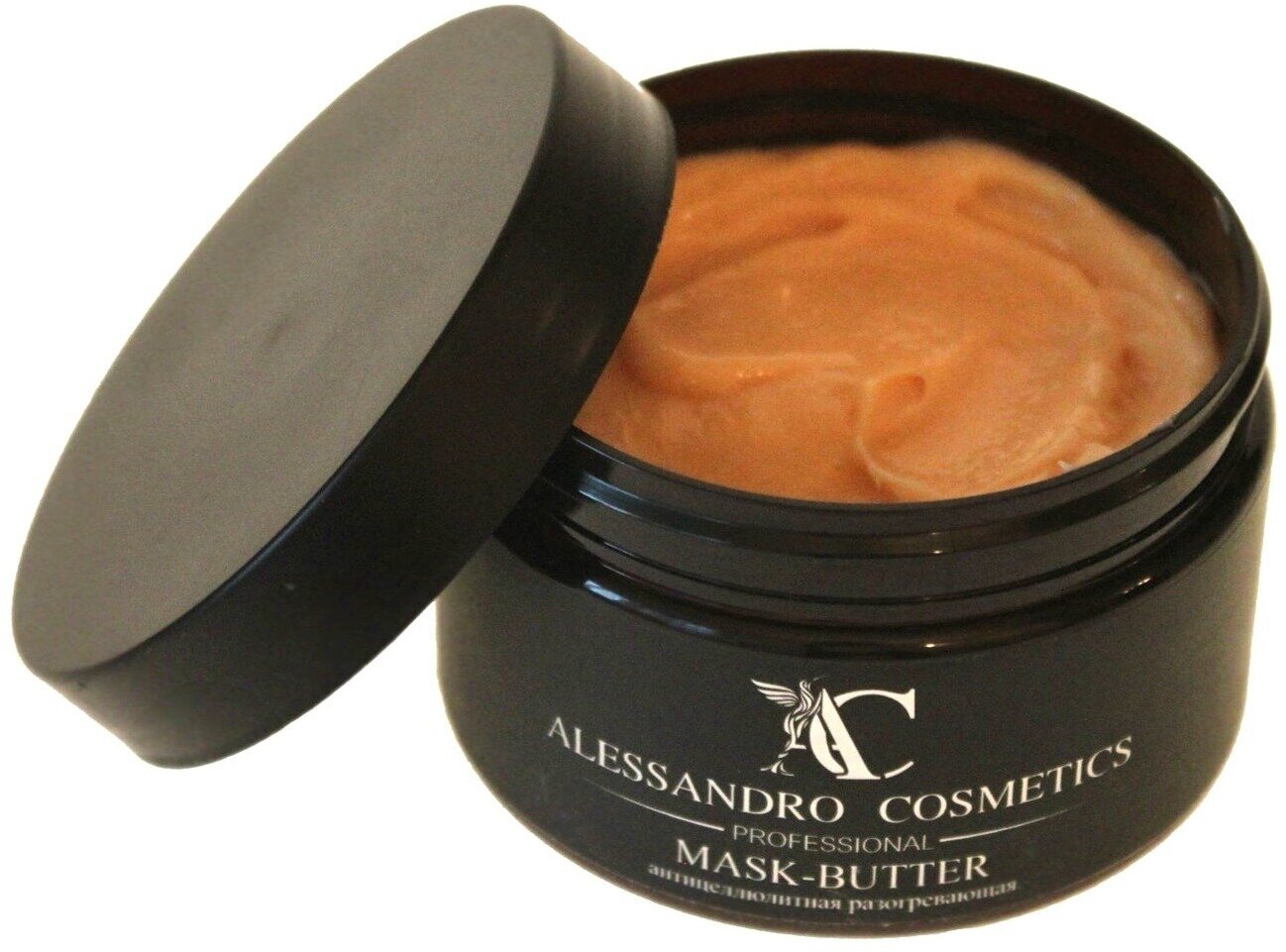 Alessandro Cosmetics Антицеллюлитная разогревающая жиросжигающая маска-баттер для интенсивного похудения для проблемных зон тела, 250 мл
