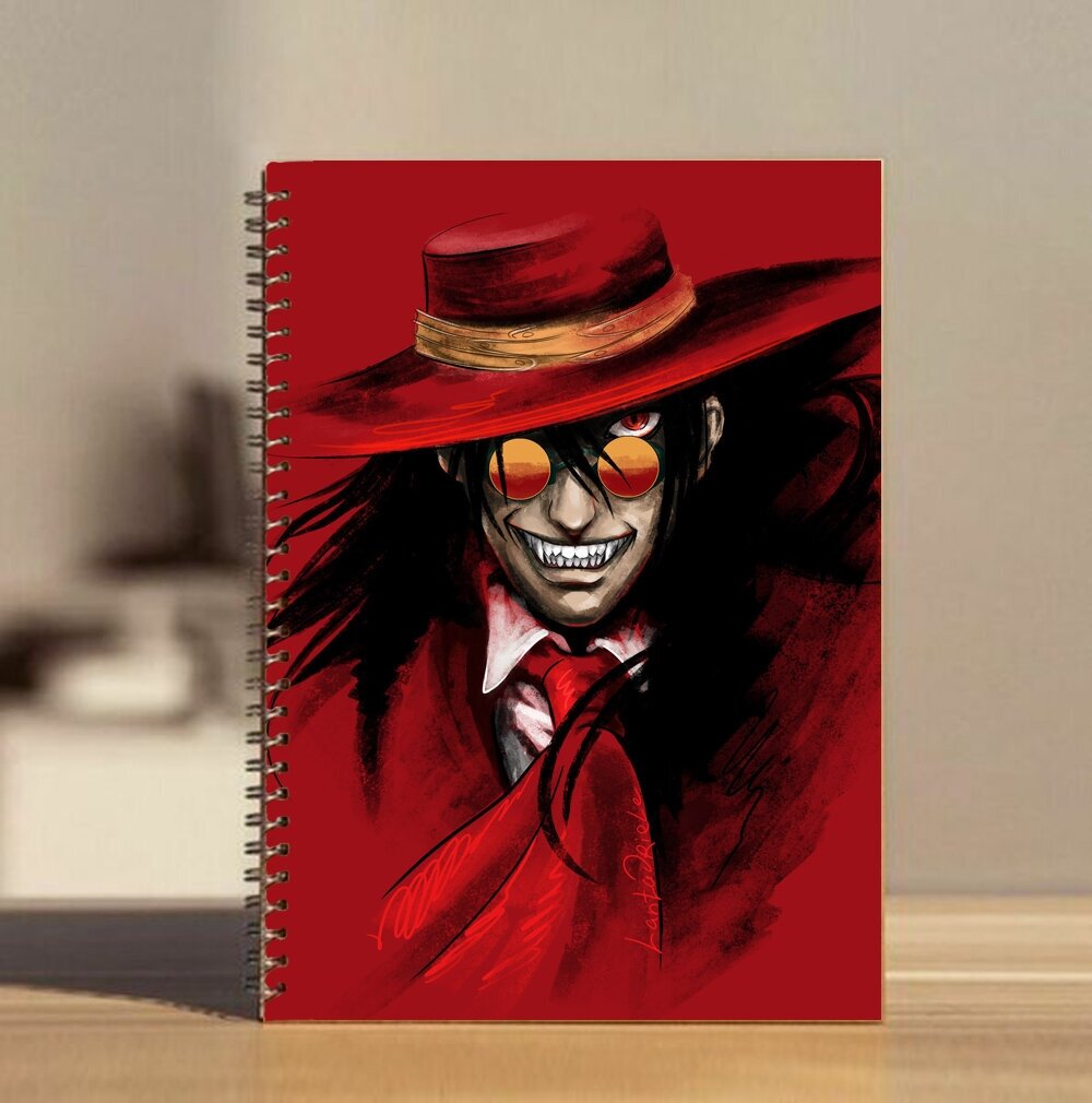 Скетчбук А5 по аниме Хеллсинг / Hellsing / Хелсинг / Хельсинг №8