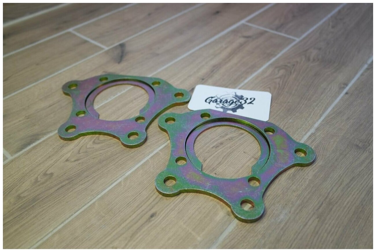 Переходные пластины ЗДТ под 2 суппорта (ВАЗ 2101-07)