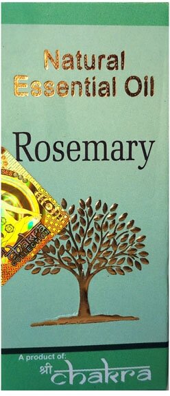 Natural Essential Oil ROSEMARY, Shri Chakra (Натуральное эфирное масло розмарин, Шри Чакра), 10 мл.