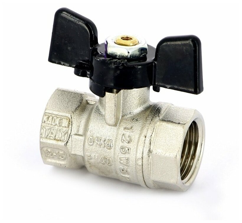 Кран шаровый BUGATTI ARIZONA 3/4" ВВ бабочка